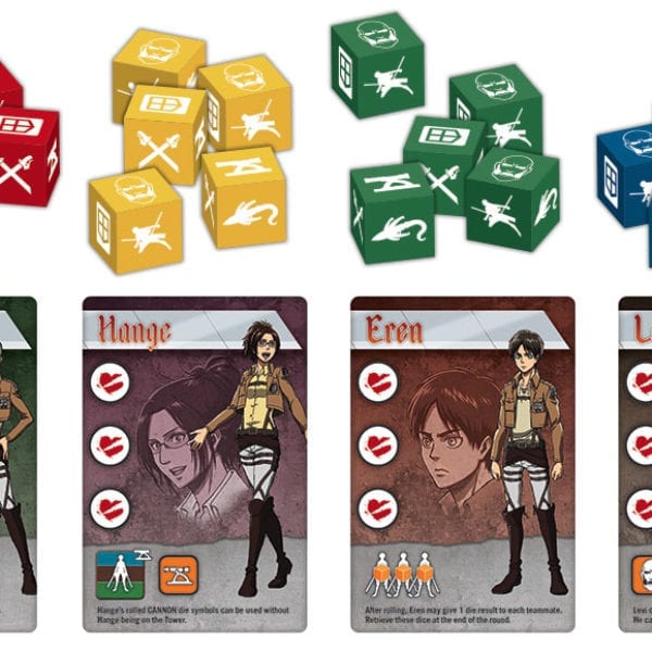 Attack On Titan: The Last Stand, the board game! - Dont Panic Games